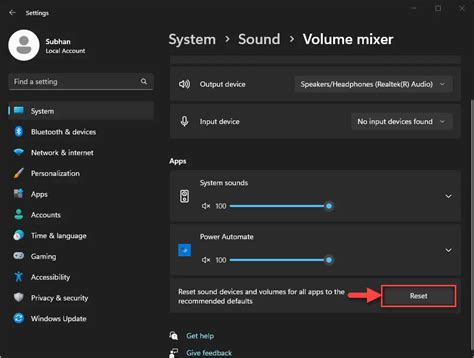 How To Reset Audio Settings In Windows