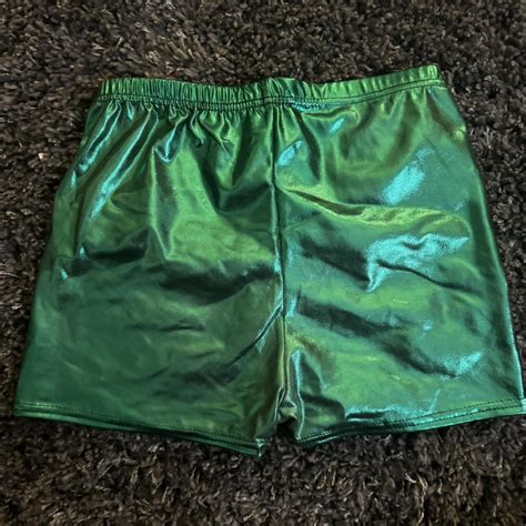 Metallic Costume Booty Shorts Depop