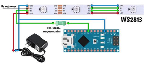 Цветная адресуемая светодиодная лента Ws2813 5 В Ip30 60 свм 5 метров Ampermarketkz