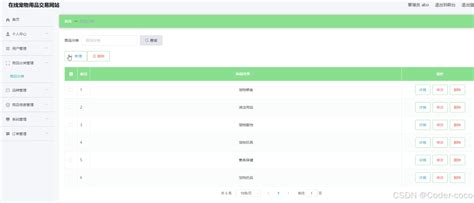 在线宠物用品基于vue的在线宠物用品交易网站源码数据库文档