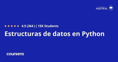 Estructuras De Datos En Python Coursya