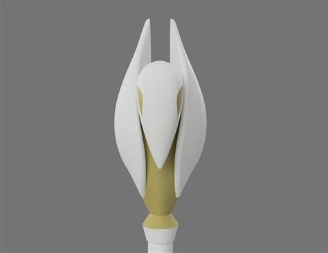 3d Printed Raven Staff Topper Etsy