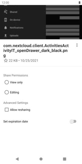 Share Image Does Not Always Show Buttons · Issue 9683 · Nextcloudandroid · Github