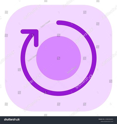 editable vector refresh arrow icon black stock vector royalty free