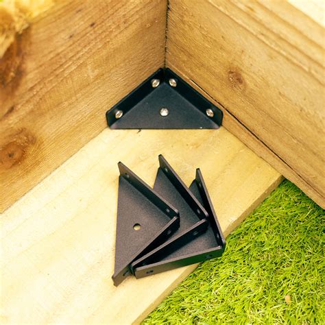 Corner Reinforcement Bracket Pack Of 4 3 Sided Steel