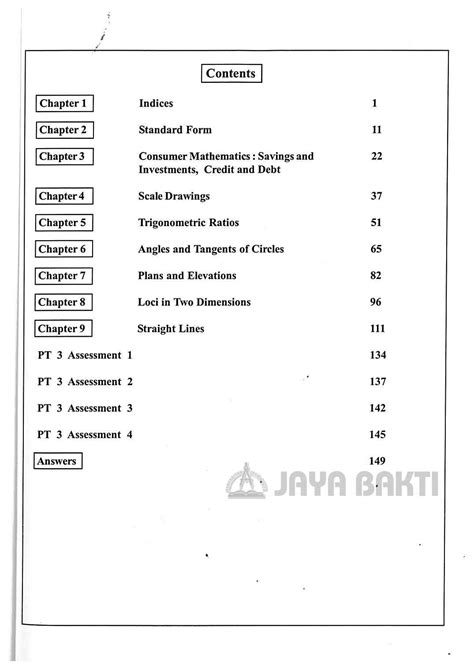 Daily Mathematics Form 3 Jaya Bakti