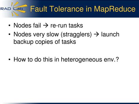 Ppt Improving Mapreduce Performance In Heterogeneous Environments