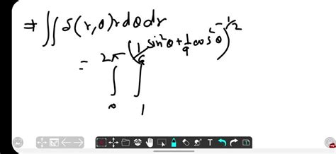 Solved Calculate The Total Charge On A Plate 𝒟 In The Shape Of The Ellipse With The Polar