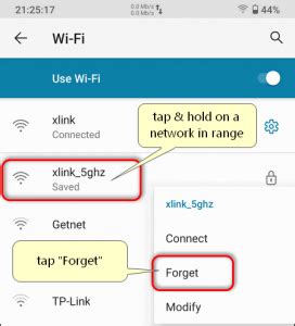 Ways To Forget A Wi Fi Network On Android