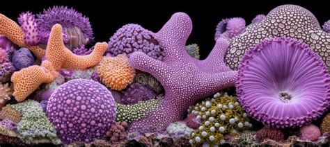 Microscopic World Vibrant Explosion Of Colorful Cellular Structures