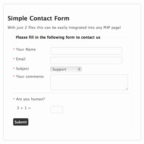Client Contact Form Peterainsworth
