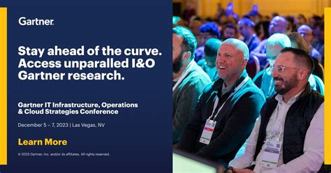 Gartner On Linkedin Gartner It Infrastructure Operations And Cloud Strategies Conference
