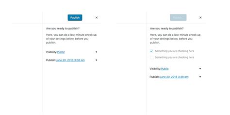 Pre Publish Checkup Extensibility Add A Publishupdate Conditional