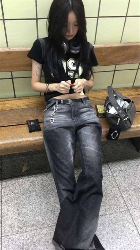 추구미에 있는 수취인불명님의 핀 그런지 스타일 의상 코디 의상 영감