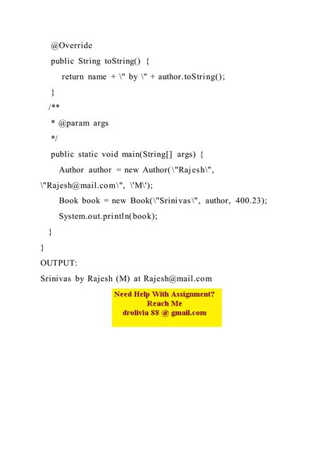A Class Called Book Is Designed As Shown In The Class Diagram It Codocx
