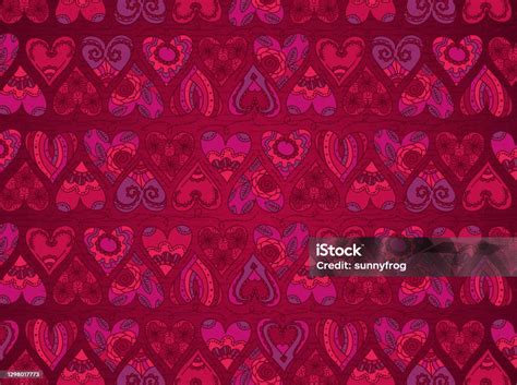 발렌타인 하트와 빨간 배경 발렌타인 인사 배너 수평 휴일 배경 헤더 포스터 카드 웹 사이트 벡터 일러스트레이션 공휴일에 대한