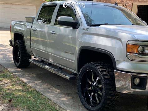 2014 Gmc Sierra 1500 With 22x10 18 Moto Metal Mo970 And 33125r22
