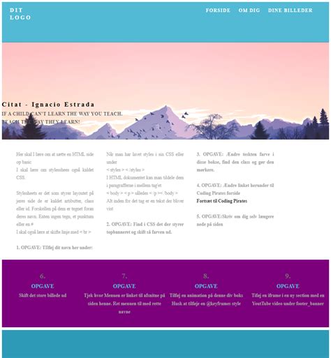 Html And Css Intro Mom2day Dk
