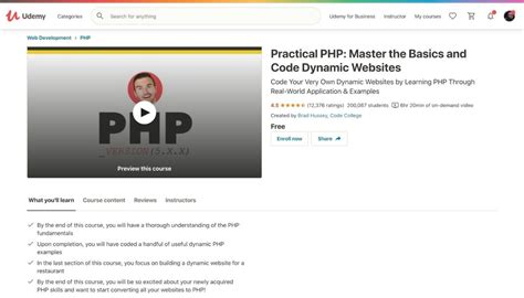 Best PHP Tutorials For Beginners In Free And Paid