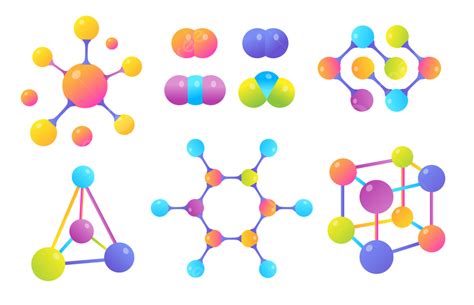 Molecular Illustration Vector Png Vector Psd And Clipart With