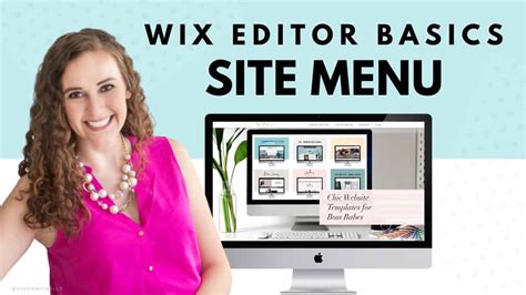 Do It Yourself Tutorials Navigating The Site Menu In Wix Editor Wix Website Tutorial