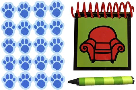 Blues Clues Notebook Crayon