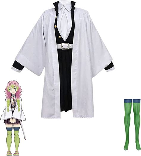 Kanroji Mitsuri Costume Kimetsu No Yaiba Cosplay Australia Ubuy