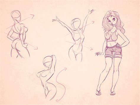 How To Draw Cartoon Sexy Girls