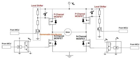Mosfet H Bridge Circuit Diagram Circuit Diagram
