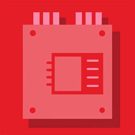 Premium Vector Computer Hardware Components Parts And Devices Featuring Motherboard Vector