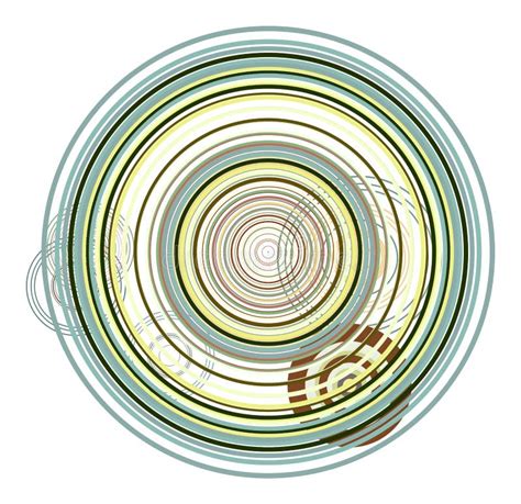 Color Abstract Circles Bubbles Sphere Or Ellipses Geometric Pattern Generative Art Background