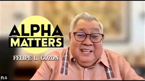 Alpha Matters Felipe Gozon Expects Lower Dividends In 2022 Bilyonaryo Business News