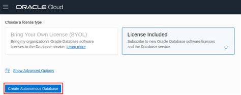 Create An Always Free Autonomous Database On The Oracle Cloud Learn Code Share