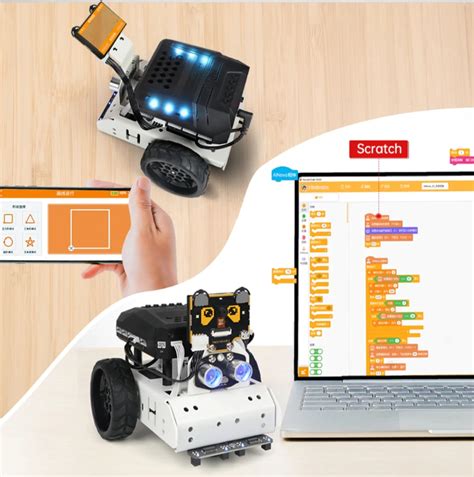 Hiwonder Ainova Intelligent Vision Robot Car Graphical Python Or Scratch Program Robokit