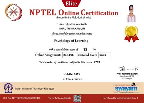 Psychologyoflearning Continuouslearning Nptel Professionalgrowth