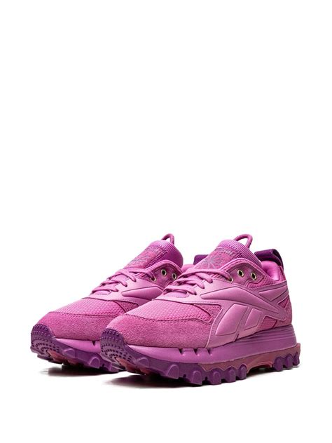 Reebok X Cardi B Classic Leather V2 Sneakers In Purple Modesens