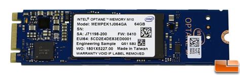 Intel Optane Memory Tested With Secondary Hard Drive Legit Reviews