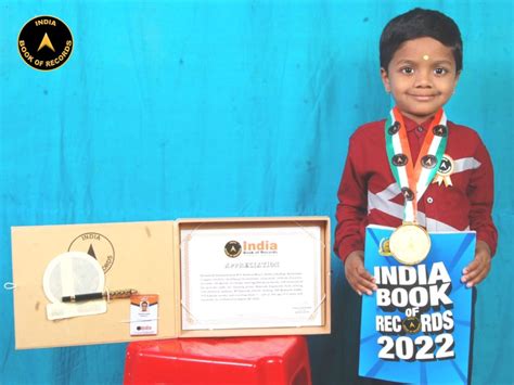 Navaneeth Swarna Kumar M S Appreciation India Book Of Records