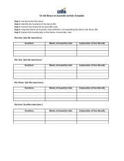 CS 410 Binary To Assembly Activity Template Docx CS 410 Binary To Assembly Activity Template