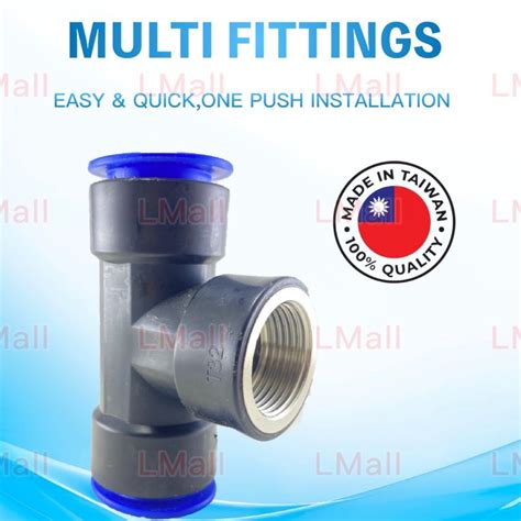 Semenyih Kiz Multi Fittings Multi Female Tee Multi Piping Usage Poly