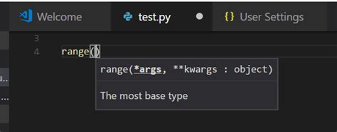 Signature Display Inconsistent With `range` · Issue 3869 · Microsoft