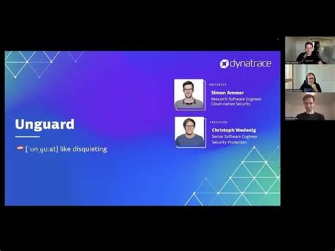 Free Video Unguard An Open Source Application Security Playground From Dynatrace Class Central
