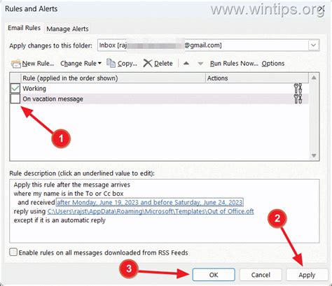 How To Send Automatic Replies In Outlook With Pop3 Imap Accounts