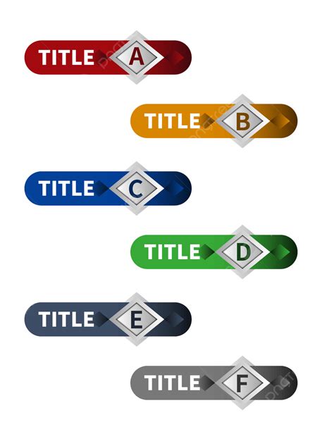 Ppt Title Vector PNG Images Ppt Color Diamond Title Material Ppt Material Ppt Title Ppt