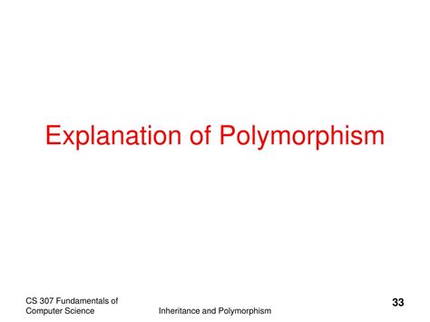 PPT Topic 6 Inheritance And Polymorphism PowerPoint Presentation
