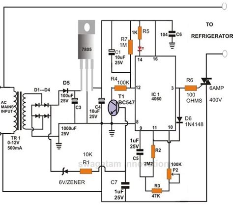 How To Build A Simple Electronic Refrigerator Appliance Compressor Failure Protector