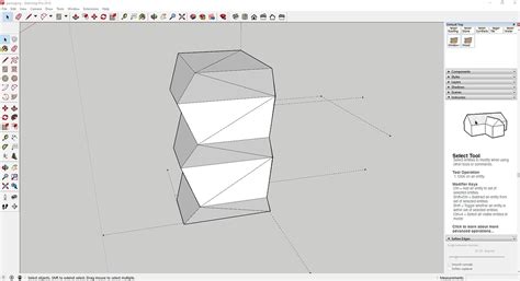 How Can I Remove Triangles From Faces In My Model Pro SketchUp Community
