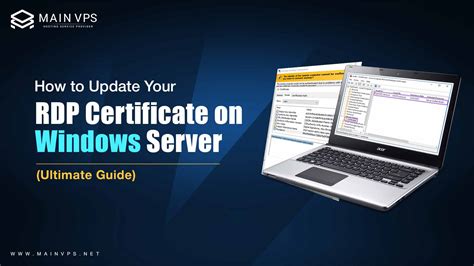 Update RDP Certificate On Windows Server Guide