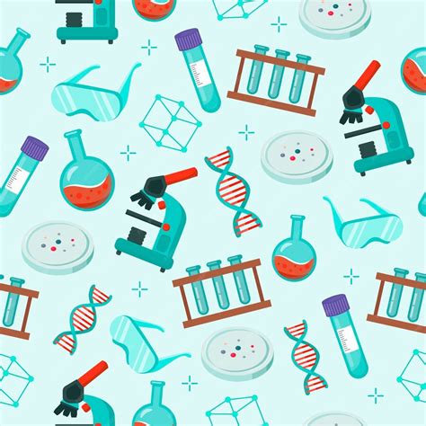 Premium Vector Chemical Laboratory Equipment Dna Research Biotechnology Research Science