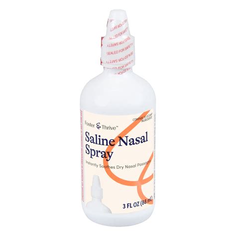 Foster And Thrive™ Saline Nasal Spray 065 Strength 3 Oz 1239003ea
